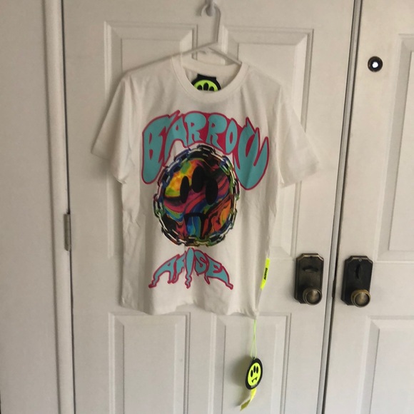 Barrow | Shirts | Barrow Logoprint Cotton Tshirt Made In Italy | Poshmark